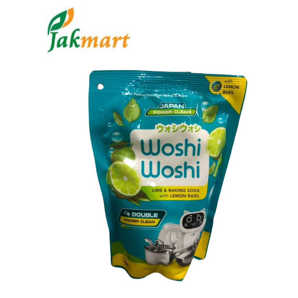 Jual Woshi Woshi Sabun Cuci Piring Lime & Bakingsoda with Lemon Basil ...