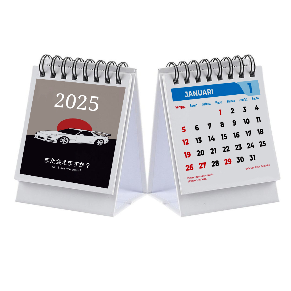 Jual Kalender MINI 2025 [ Special Custom ] | Shopee Indonesia