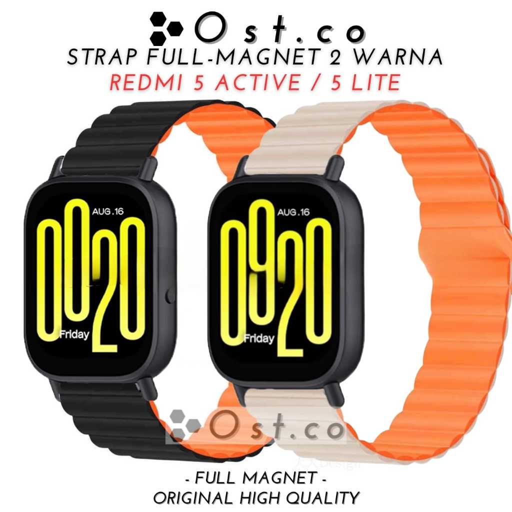 Jual Strap Redmi Watch 5 Active Nylon / Watch 5 Lite Tali Redmi Watch 5 ...