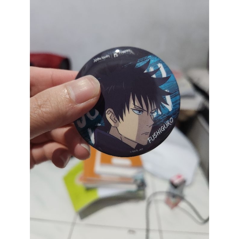 Jual Jujutsu Kaisen Tomoro coffee megumi badge pin official | Shopee ...
