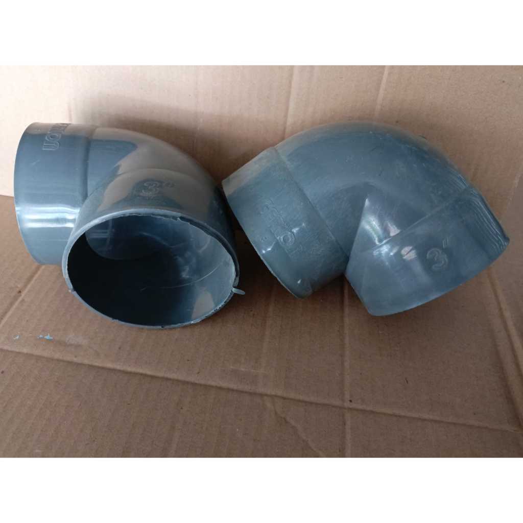 Jual KNEE KNIE PIPA PVC 3" Knee Knie Pipa PVC 3 inch | Shopee Indonesia