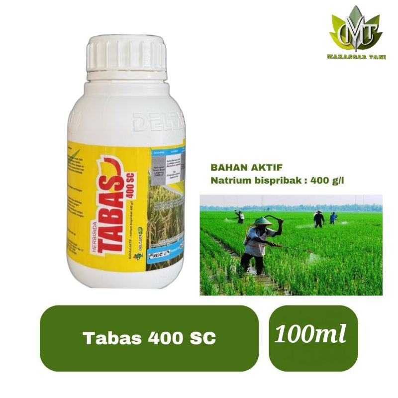 Jual TABAS HERBISIDA SELEKTIF 100ml RACUN RUMPUT TANAMAN PADI | Shopee ...