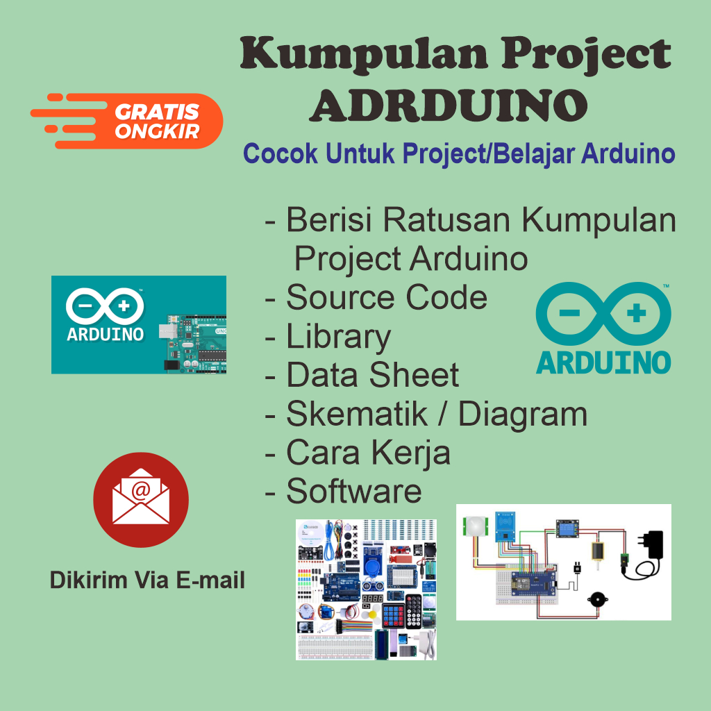 Jual (SA011) 100 lebih Kumpulan Project ARDUINO lengkap dengan souce ...