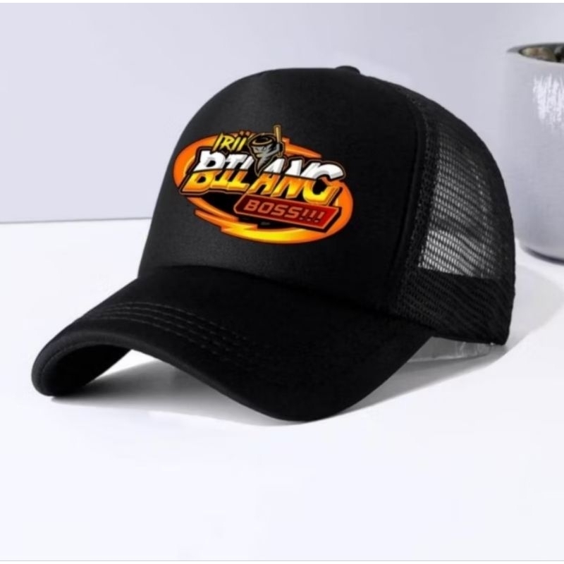Jual Topi trucker jaring iri bilang boss | Shopee Indonesia