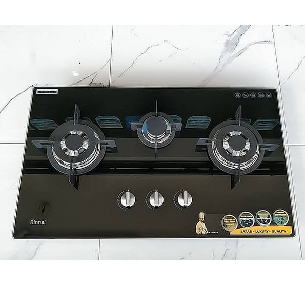 Jual RINNAI KOMPOR TANAM 3 TUNGKU RB-713N-GB | Shopee Indonesia