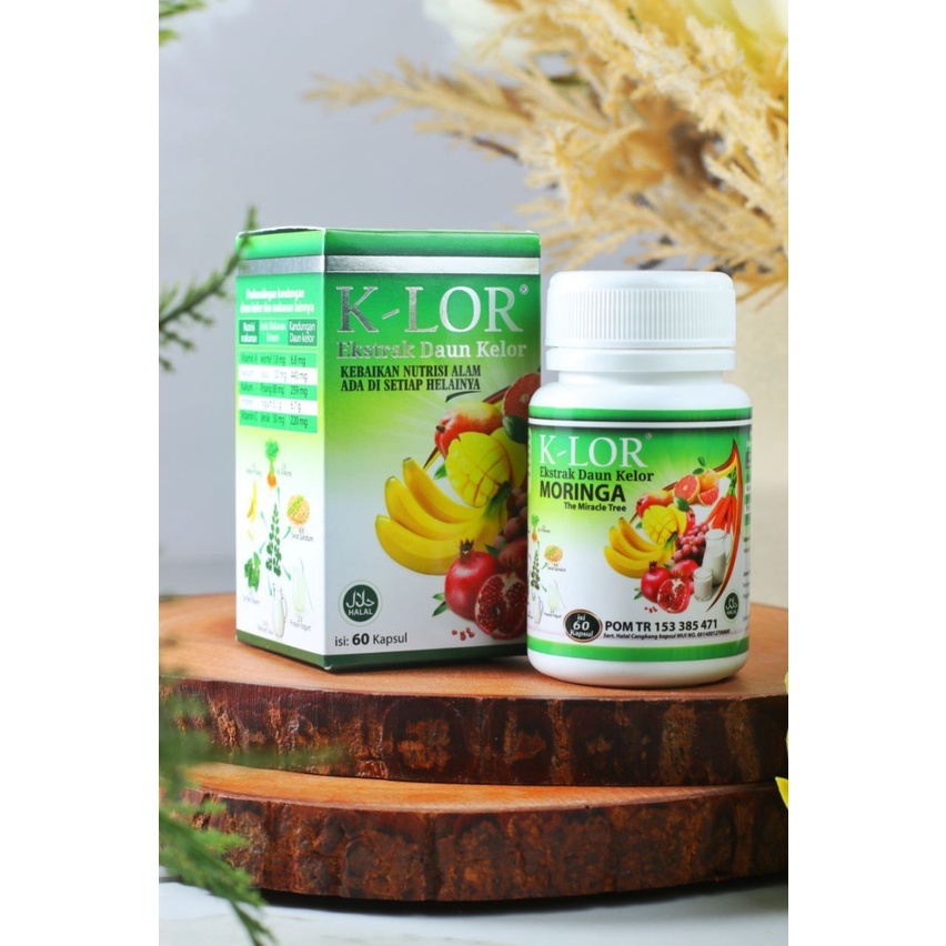 Jual KAPSUL K-LOR - Membantu mengatasi gizi buruk - Sumber vitamin dan ...
