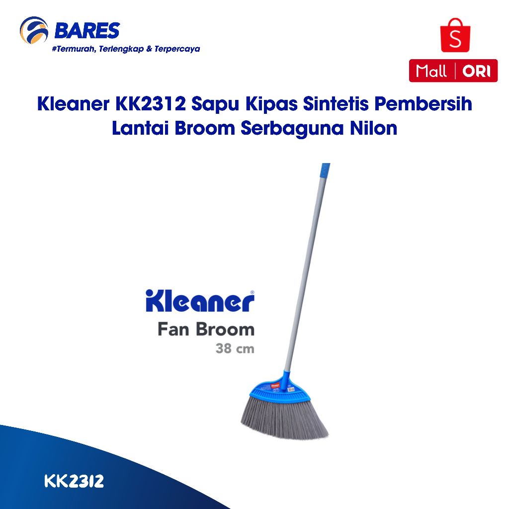 Jual Kleaner KK2312 Sapu Kipas Sintetis Plastik Lantai 1 Pc Pembersih ...