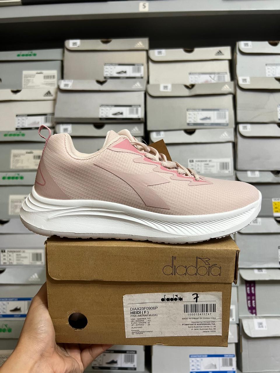 Jual Diadora Heidi Pink Women Shoes Original | Shopee Indonesia