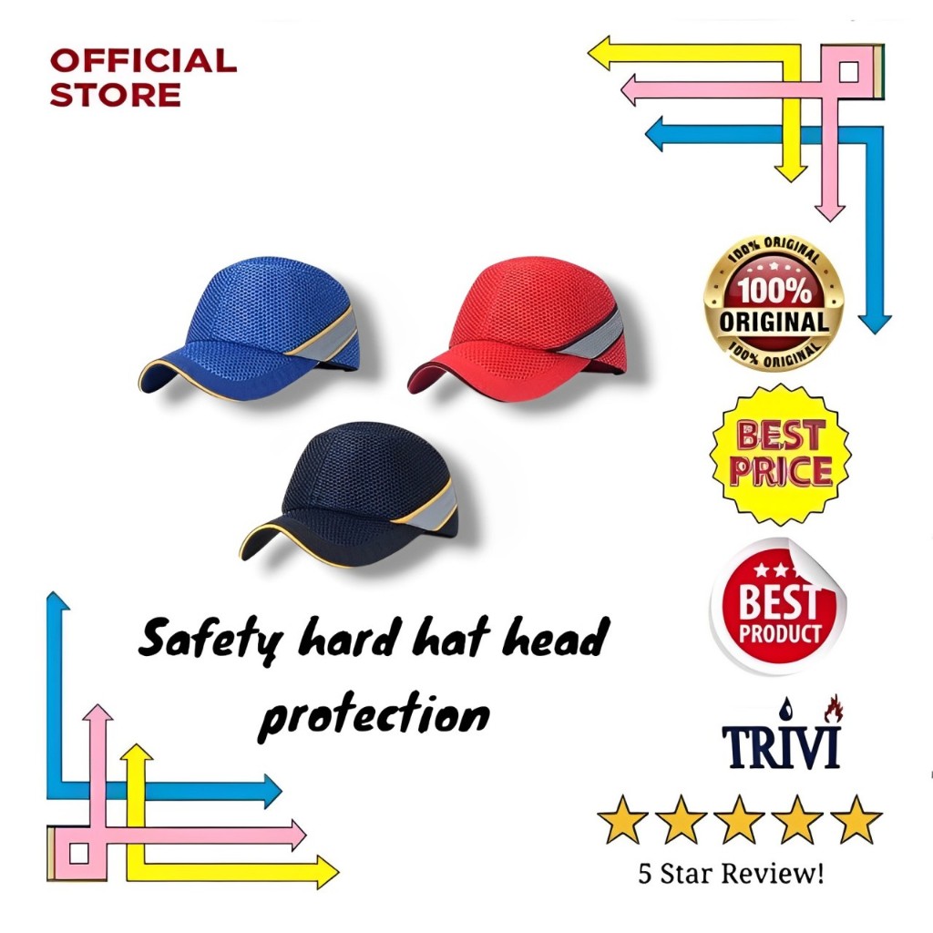 Jual Hard hat safety bump cap,topi safety keamanan keselamatan kerja ...