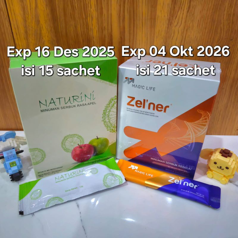 Jual Paket Combo VIP Magiclife ( 1 Box Zelner + 1 Box Naturini ...