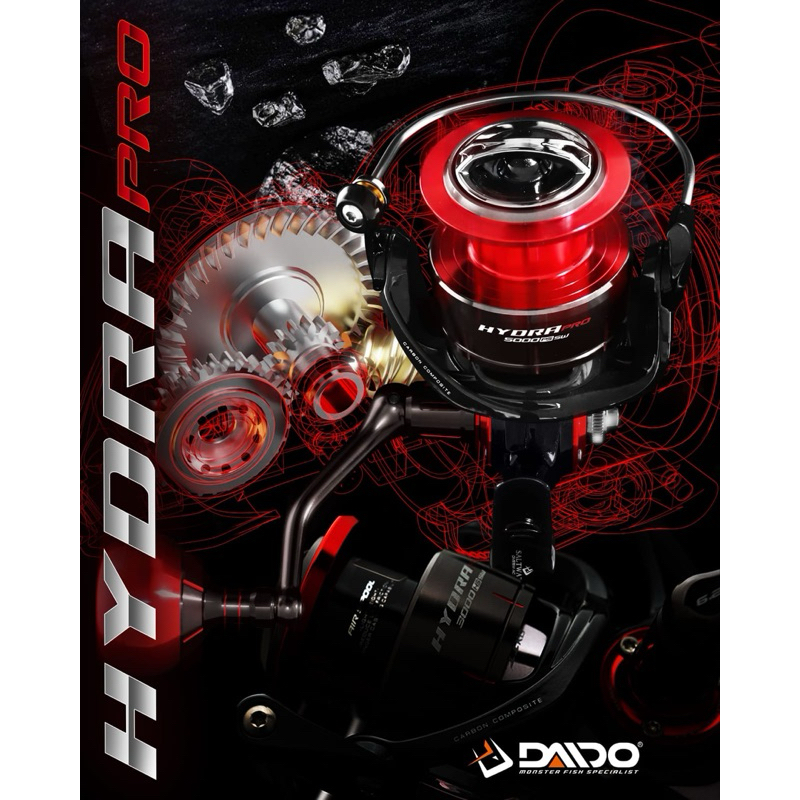 Jual Reel Daido ocea PRO & hydra PRO (POWER HANDLE) | Shopee Indonesia