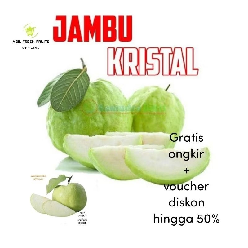 Jual Jambu kristal putih fresh 2kg | Shopee Indonesia