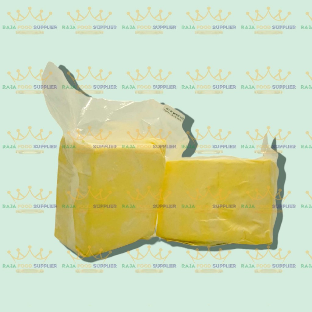 Jual Anchor Unsalted Butter 1 kg Repack - Butter Import ORIGINAL ...