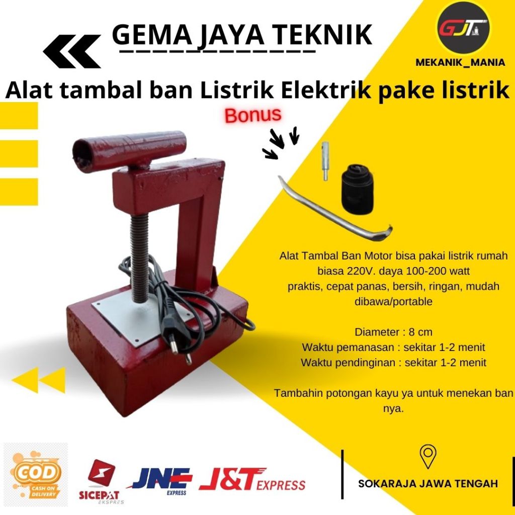 Jual Alat tambal ban Listrik Elektrik pake listrik | Shopee Indonesia