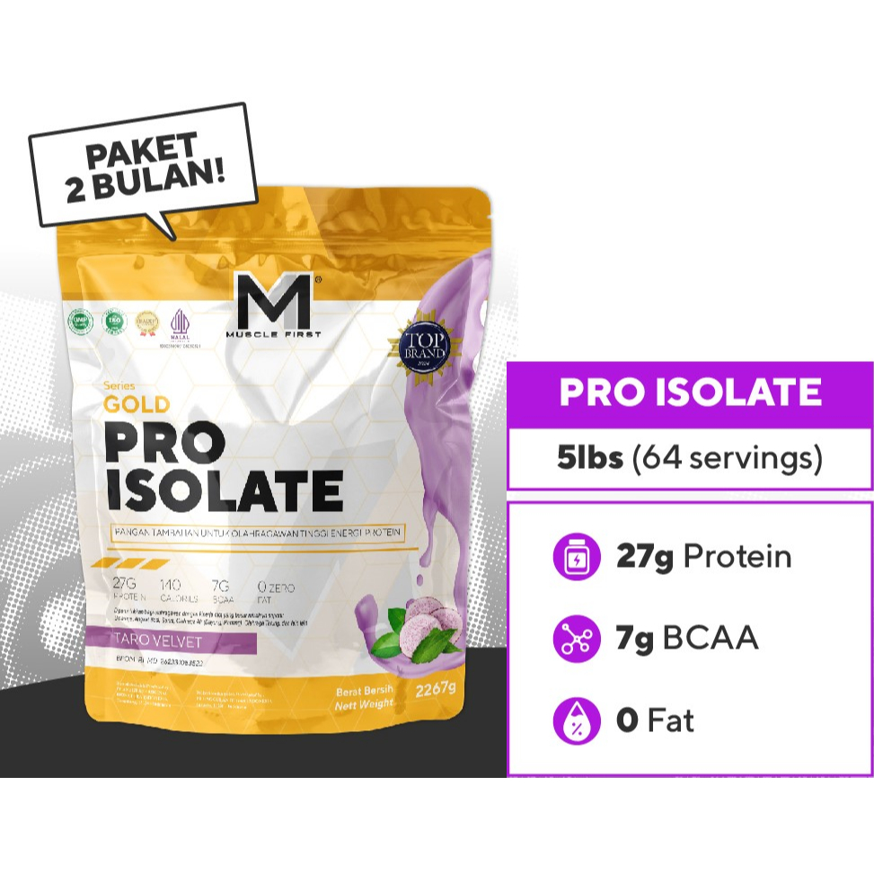 Jual Muscle First Pro Isolate 5lb Banana Coffee - Suplemen Protein Whey ...