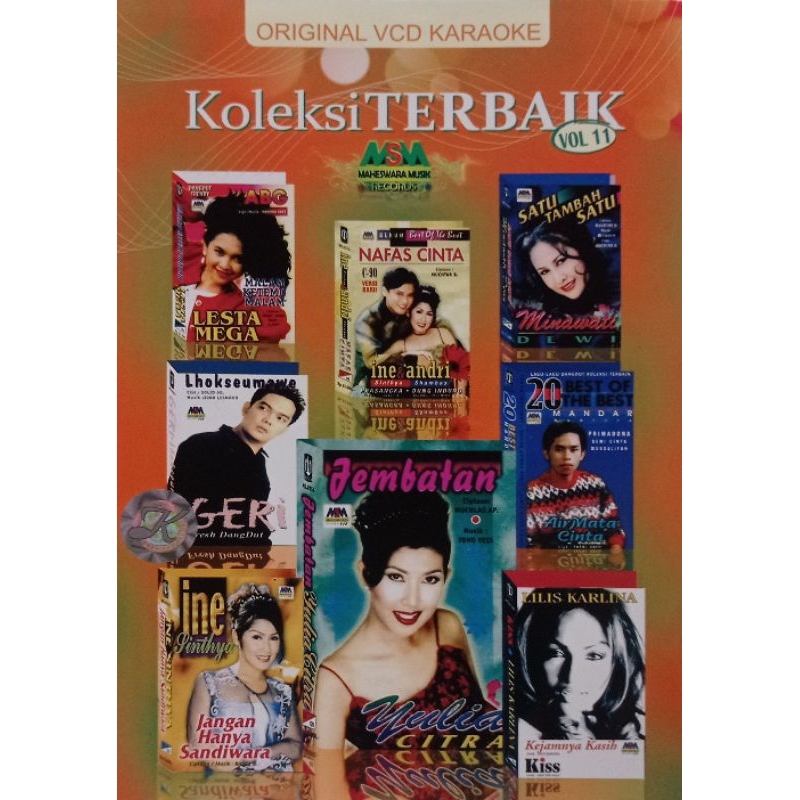 Jual VCD ORIGINAL DANGDUT ALBUM KOLEKSI TERBAIK MAHESWARA VOL. 11 (MAHESWARA MUSIK RECORDS ...
