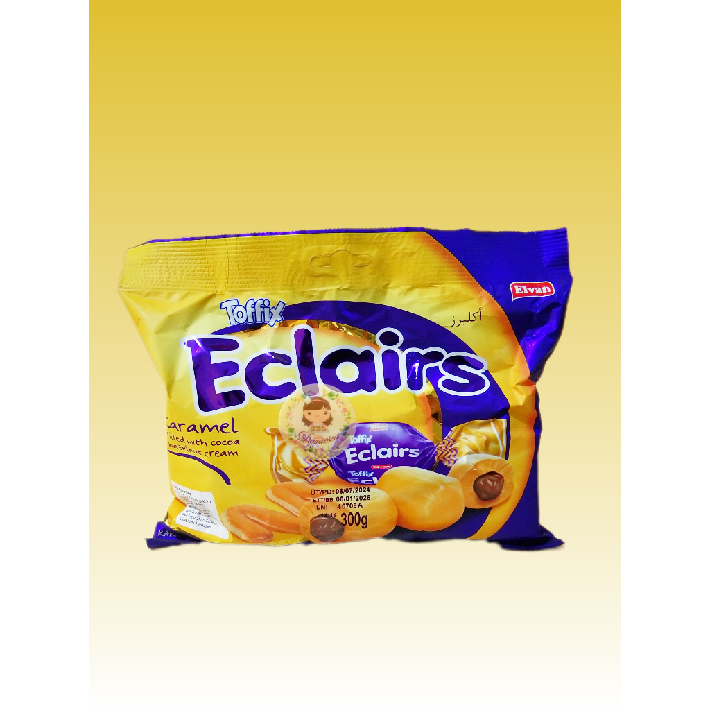 Jual Coklat Import I Elvan Toffix Eclairs Caramel Filled Witch Cocoa Hazelnut Cream 300gr ( SCP ...