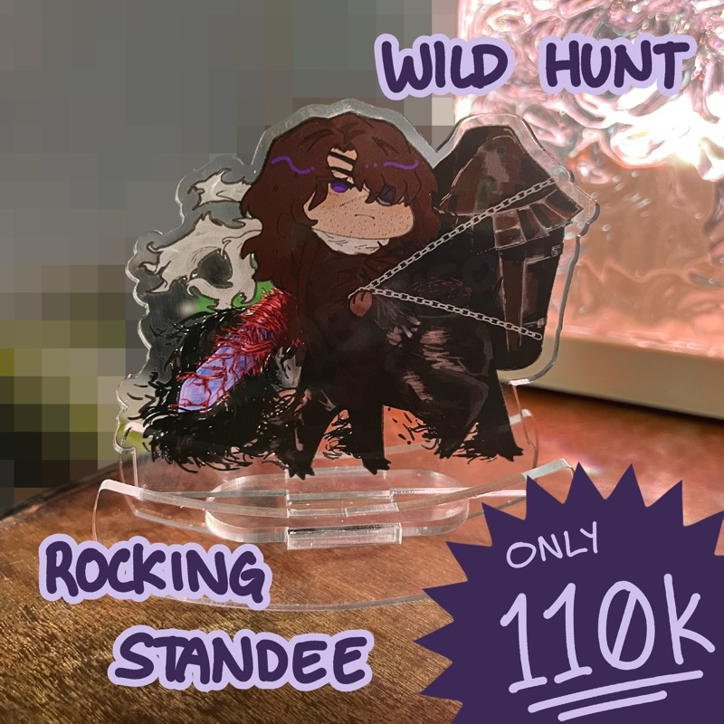 Jual LIMBUS COMPANY Wild Hunt Heathcliff Interactive Standee by ...