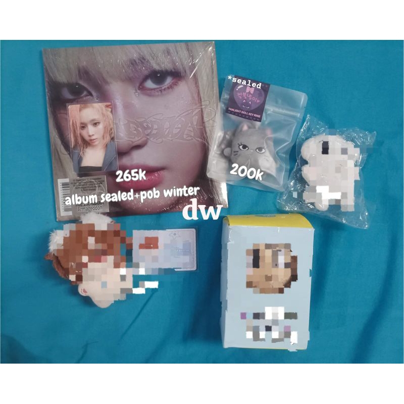 Jual aespa Official Album Ningning Photocard Winter Fanlight Doll ...