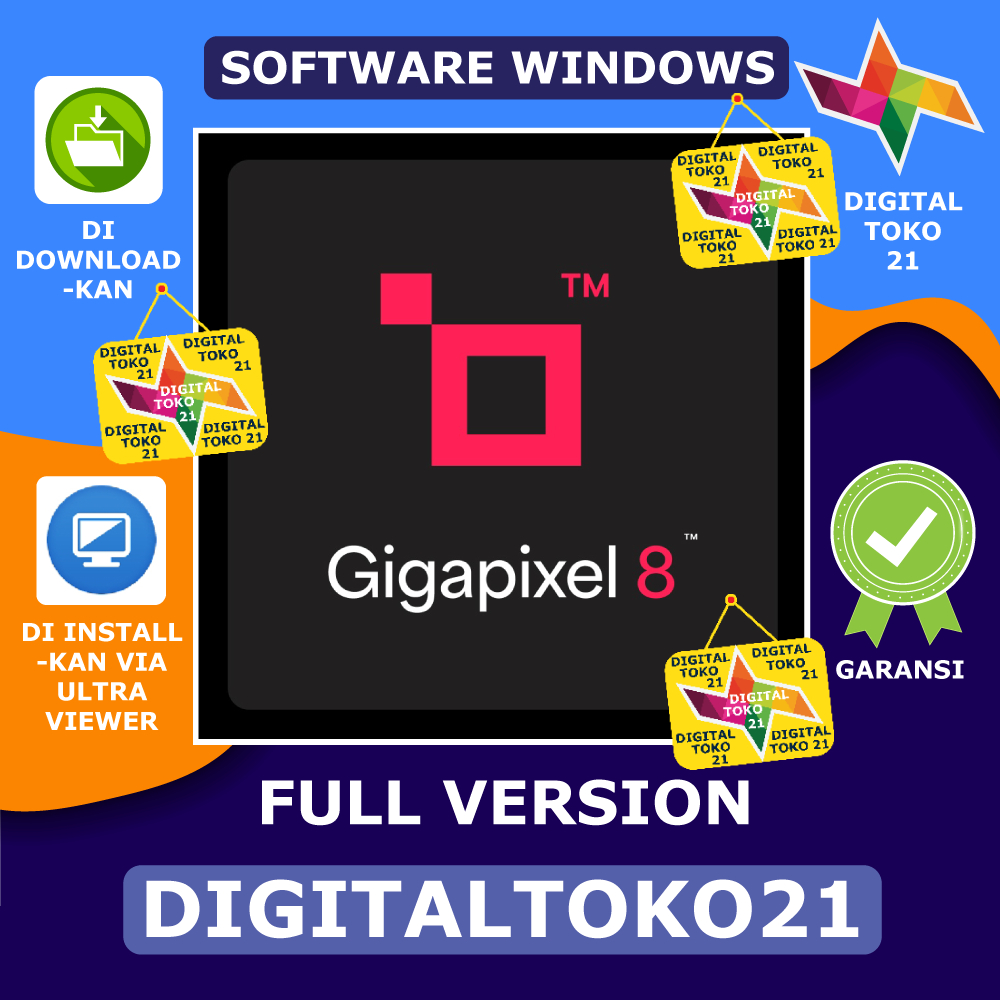 Jual [Diinstallkan] Topaz Gigapixel AI 8.4.4 Full Version Software PC ...