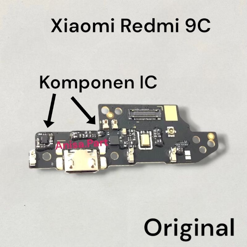 Jual Papan Cas Konektor Cas Xioami Redmi 9C Original Full Komponen Ic ...