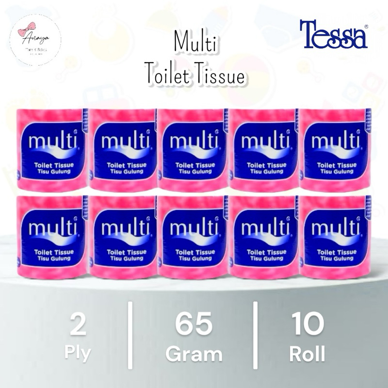 Jual Promi Tisu Toilet Tessa Multi 10Roll per Pak / Tissue Toilet ...