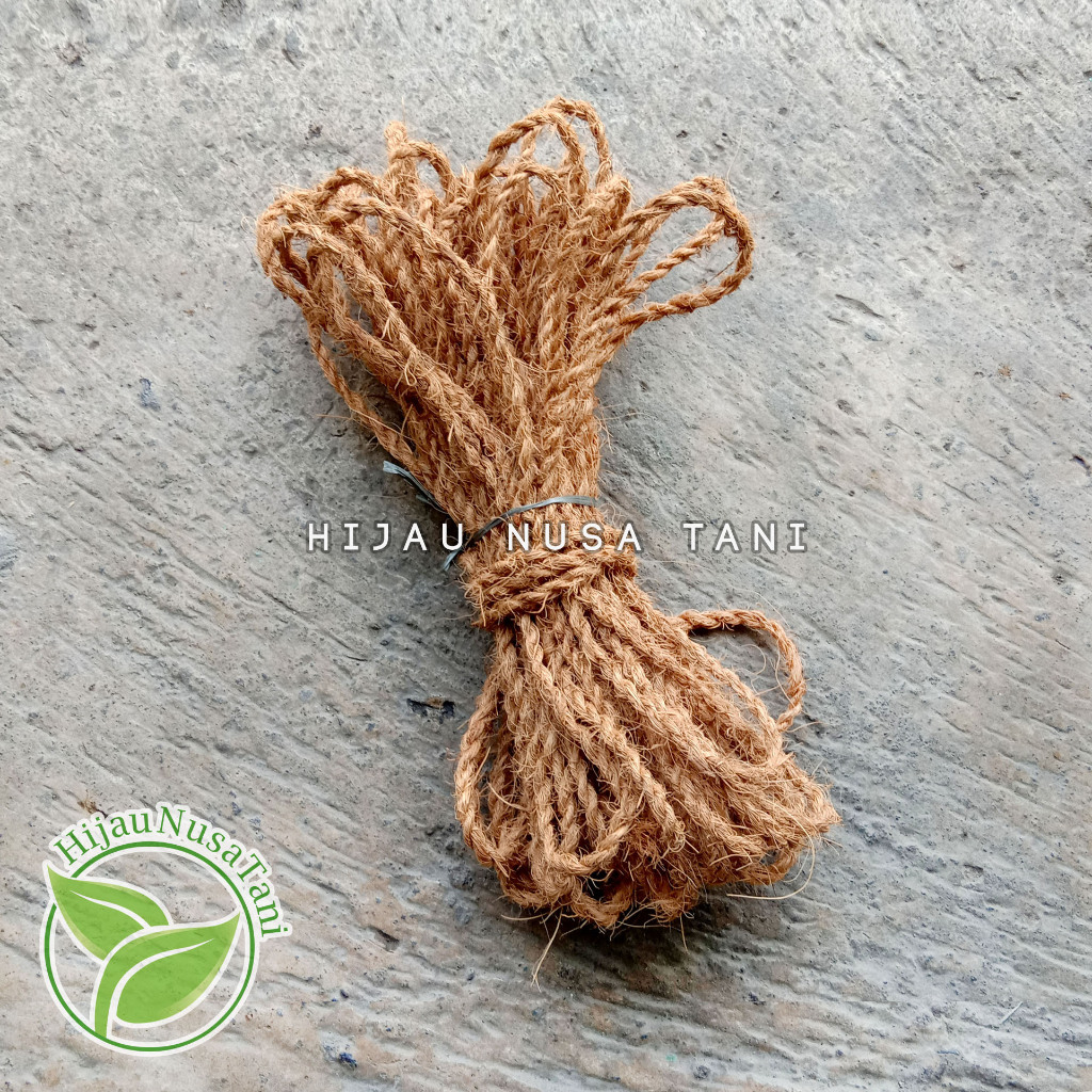 Jual TALI GONI / RAMI 20 - 60 meter - untuk gantungan pot turus tanaman ...