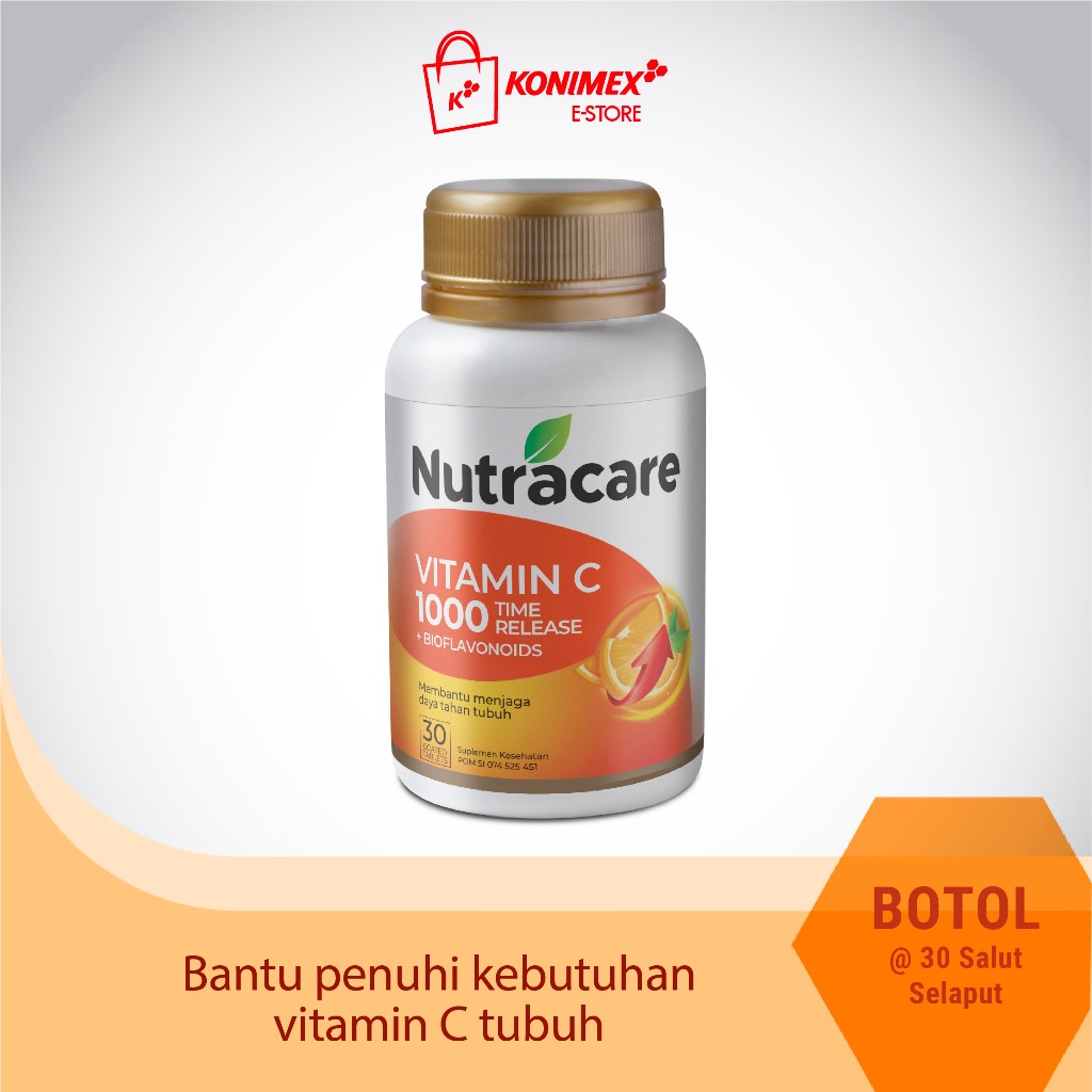 Jual Nutracare Vitamin C 1000 Time Release | Shopee Indonesia