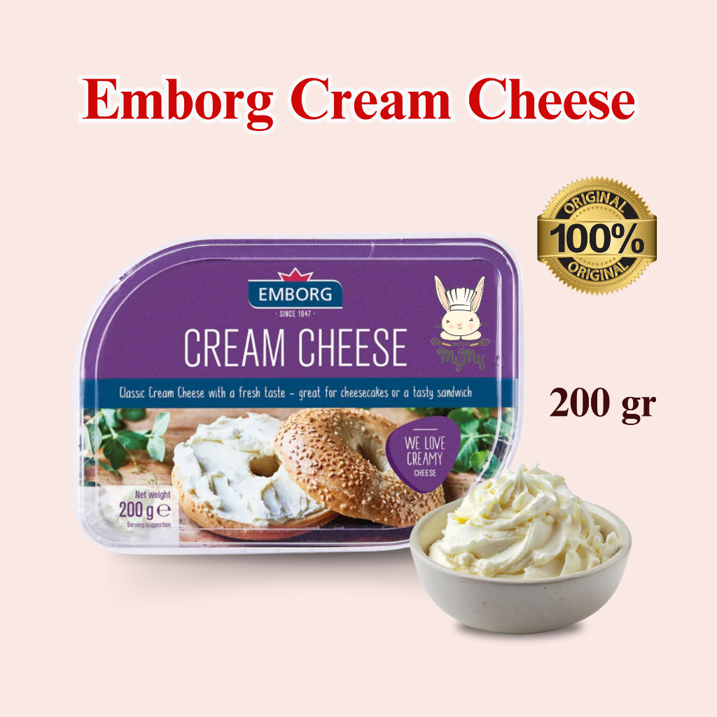 Jual Emborg Cream Cheese 200gr | Cream Cheese | Shopee Indonesia