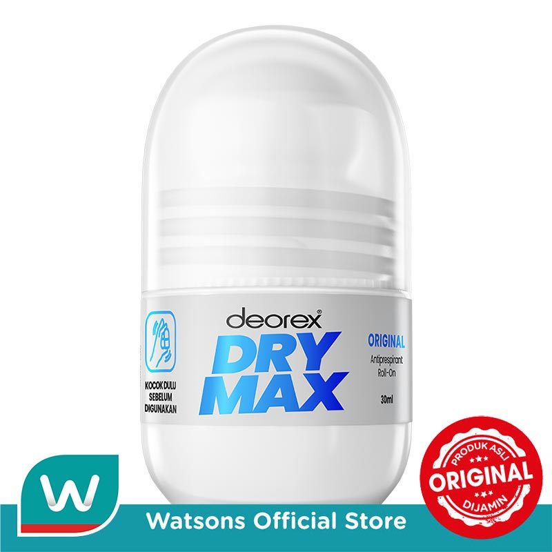 Jual Deorex Drymax Original Antiperspirant 30ml | Shopee Indonesia