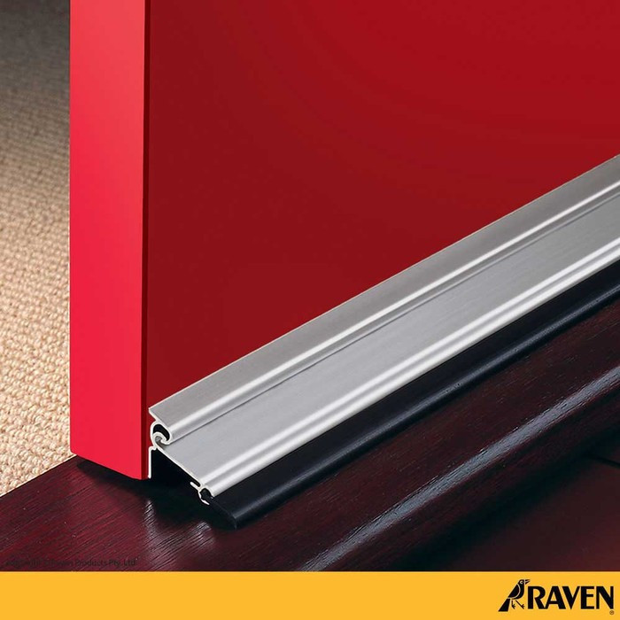 Jual RAVEN Automatic Door Bottom Seal RP3 Silver 920mm - Seal Pintu ...