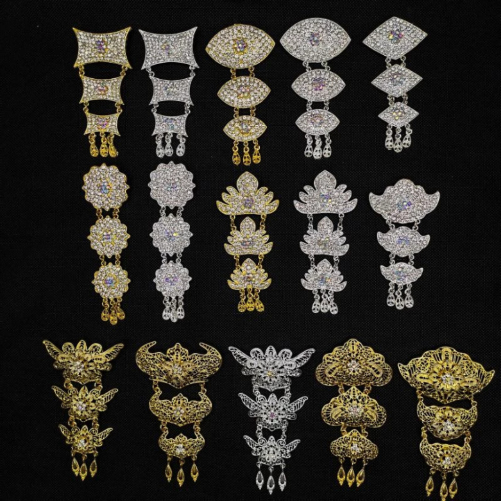 Jual Bros Kebaya Modern KUALITAS PREMIUM ANTI KARAT Gold Warna Emas DAN ...