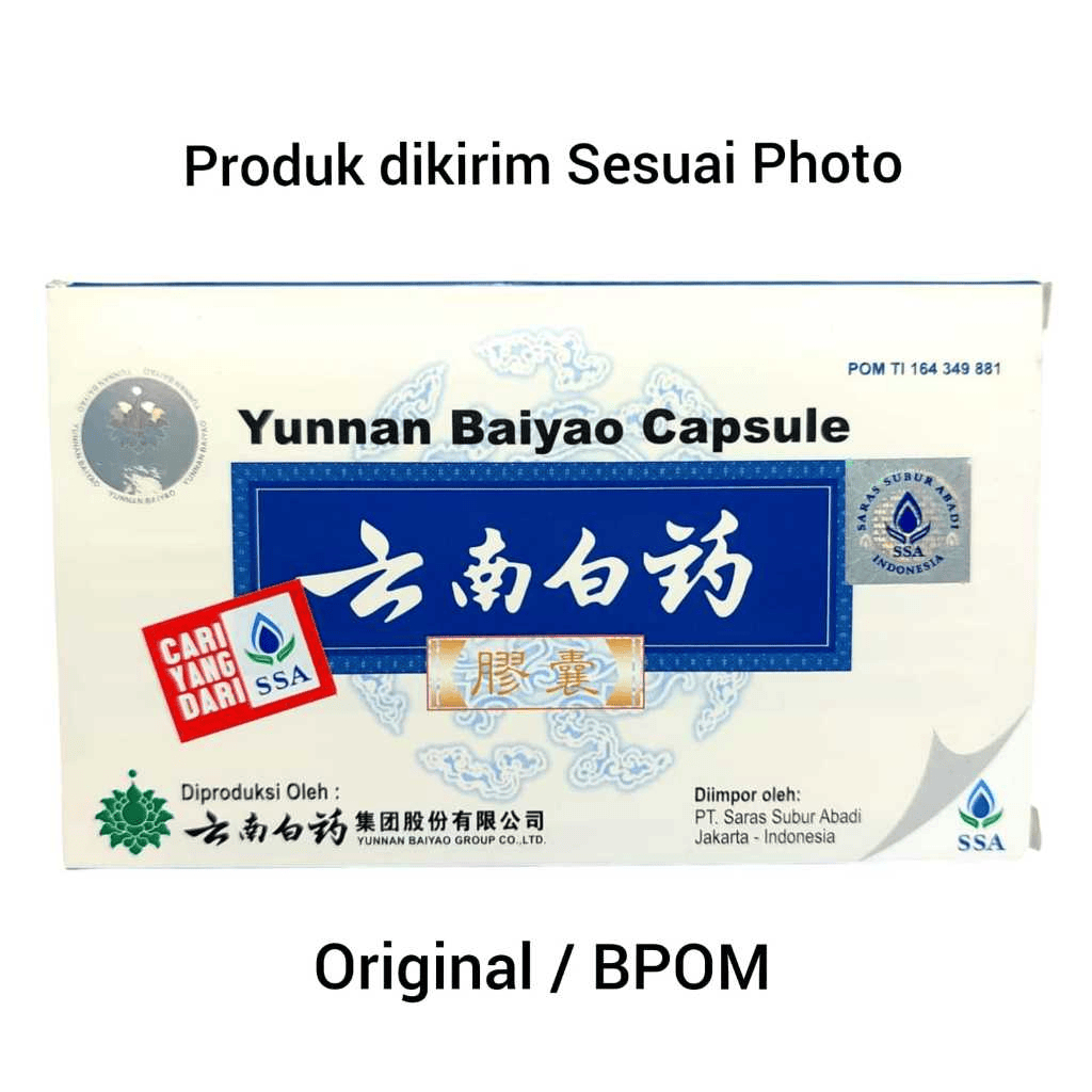 Jual Yunnan Baiyao Capsule (HIJAU) Yunan Bai Yao / Yun Nan Bai Yao - Yu Nan Bai Yao | Shopee ...