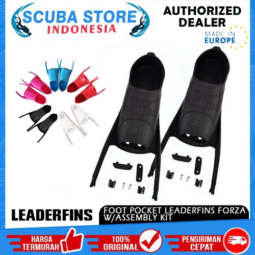 Jual Foot Pocket Leaderfins Forza with Assembly Kit for Long Fin Fins ...