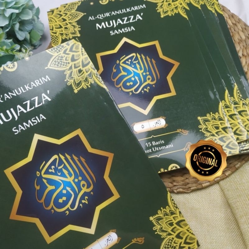 Jual Al-Qur’an Mushaf Mujazza Samsia Dompet Per Juz 15 Baris Khot ...