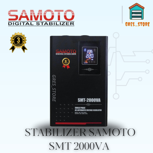 Jual Stabilizer SAMOTO 2000VA stavolt stavol 2KVA SAMOTO 2KVA STAVOLT ...