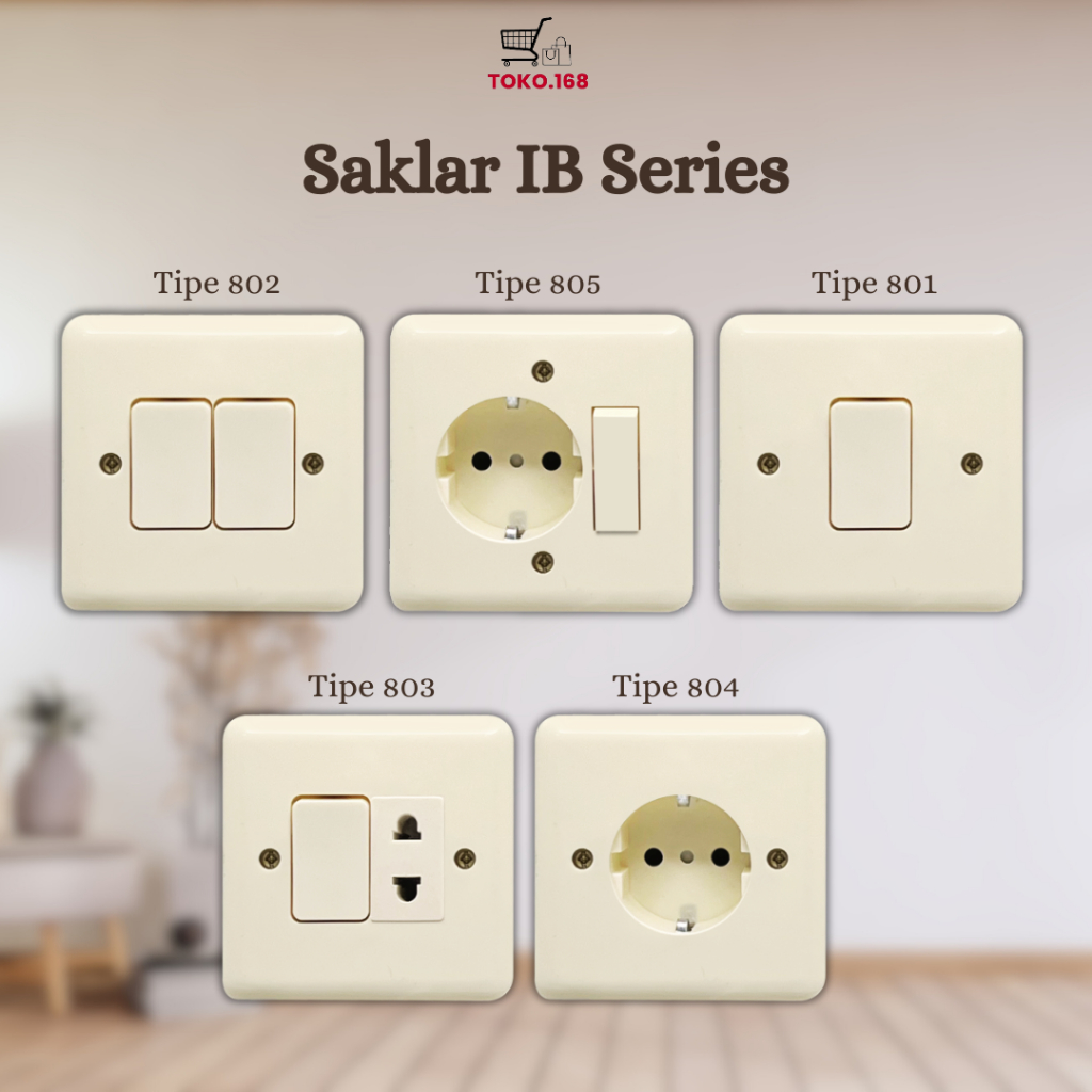 Jual Sakelar IB / Saklar IB / Stop Kontak IB / Saklar Lampu / Switch ...