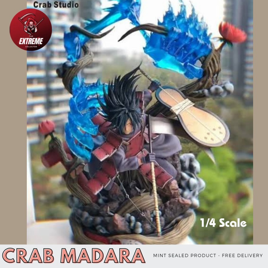Jual crab studio uchiha madara 1/4 scale resin statue naruto bkn tsume ...