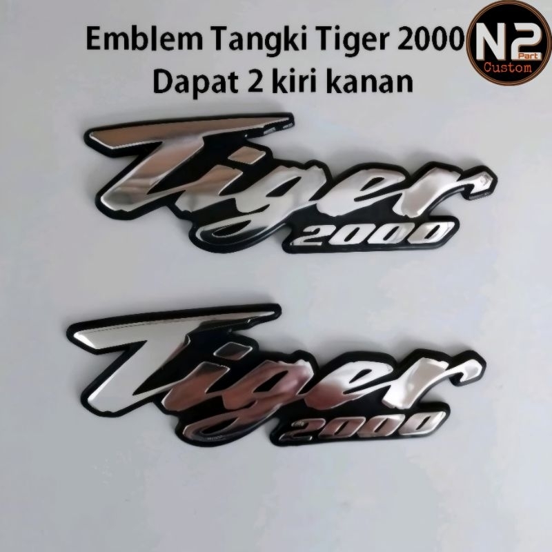 Jual LOGO EMBLEM TANGKI HONDA TIGER 2000 PLASTIK | Shopee Indonesia