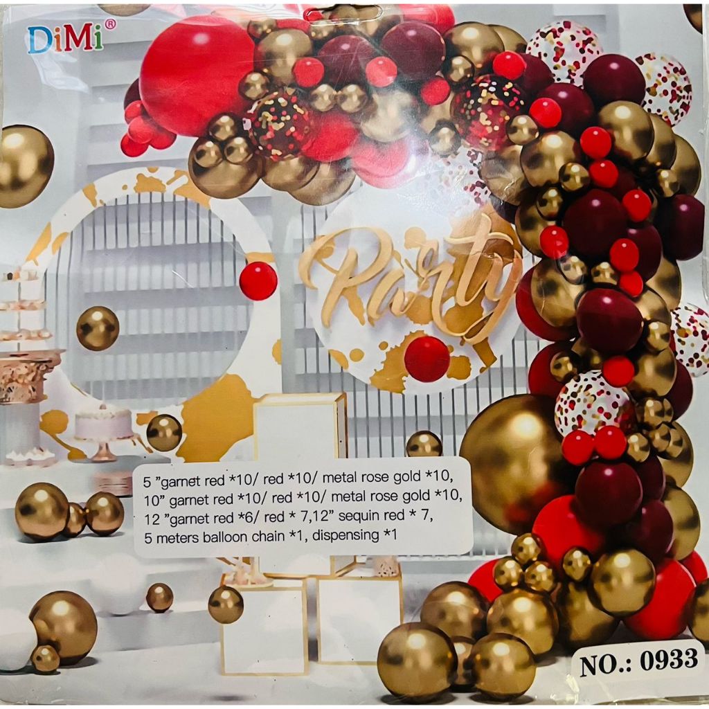 Jual Balon Latex Satu Set Berbagai Warna Dan Model | Shopee Indonesia