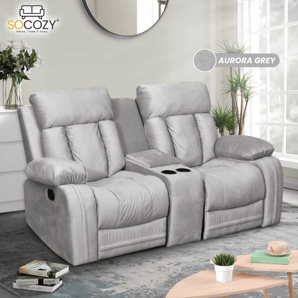 Jual SOCOZY - Sofa Recliner 1 dan 2 Seater Empuk dengan Desain Mewah - Sofa Cielo | Shopee Indonesia