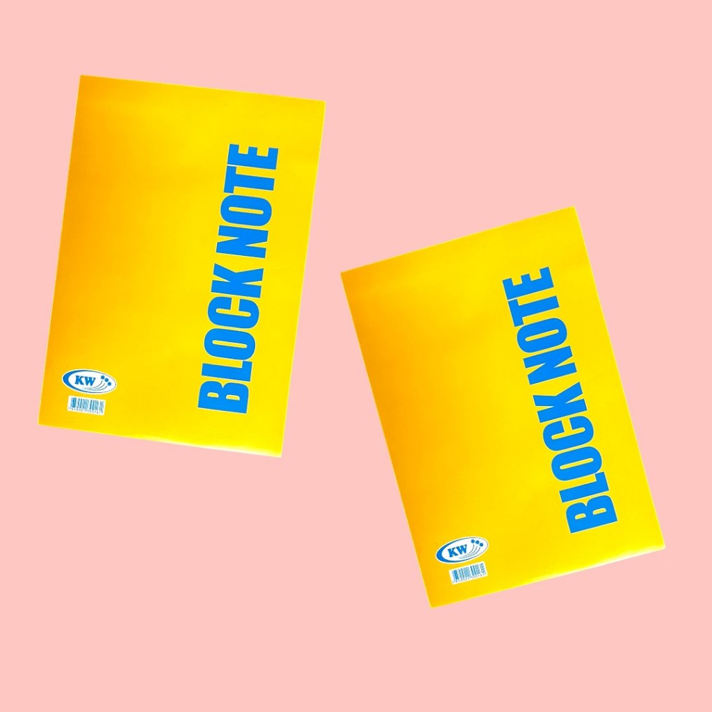 Jual BLOCK NOTE POLOS A5 / BLOCK NOTE ISI 25 LBR | Shopee Indonesia