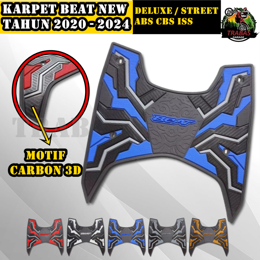 Jual KARPET BEAT DELUXE STREET NEW ABS CBS ISS FI F1 KEYLESS KEY LESS ...