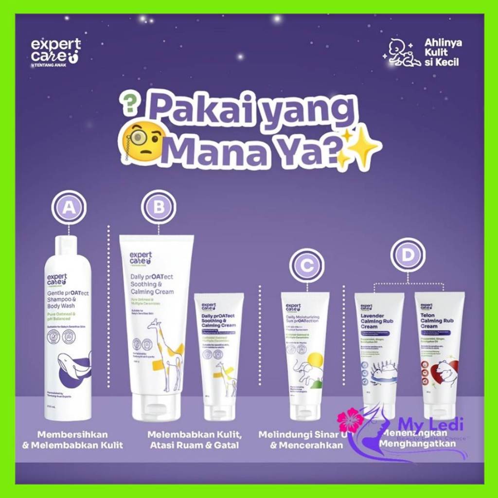 Jual Expert Care Series | Calming Moisturizer Rub Cream | Sunscreen ...