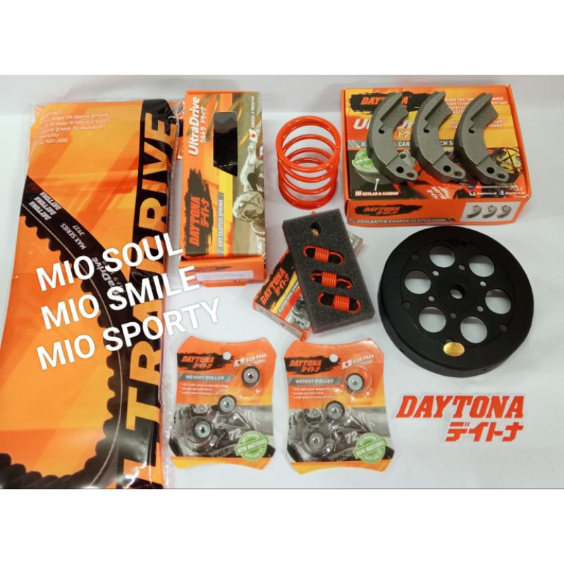 Jual FULL SET KIRIAN DAYTONA UPGRADE PERFORMA MIO SPORTY MIO SOUL MIO SMILE MIO KARBU PER CVT ...
