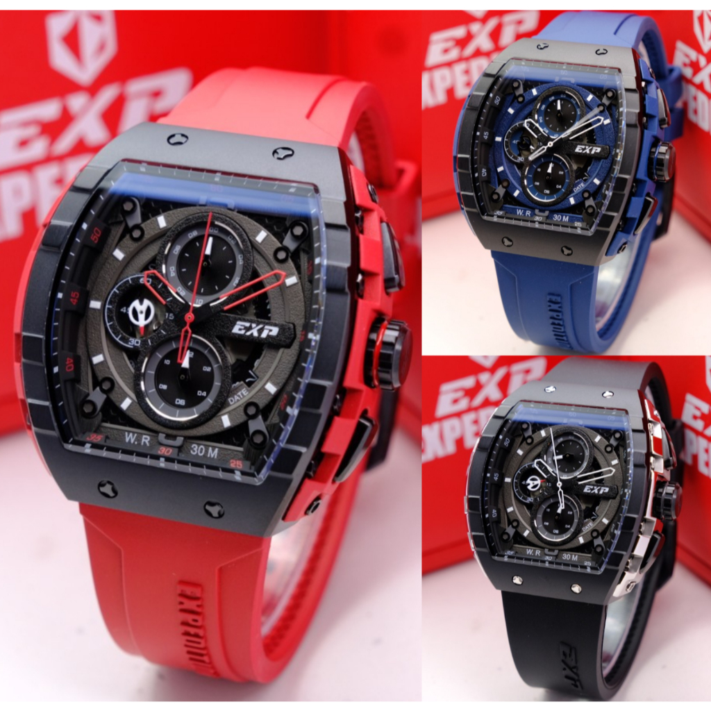 Jual Jam Tangan Pria Expedition E 6782 / E6782 Stainless dan Rubber ...