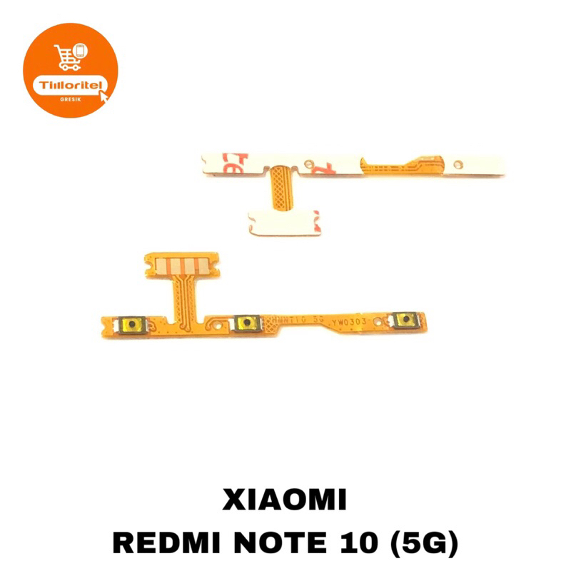 Jual FLEXIBLE ON OFF VOLUME XIAOMI REDMI NOTE 10 (5G) / FLEKSIBEL TOMBOL POWER REDMI NOTE 10 5G ...