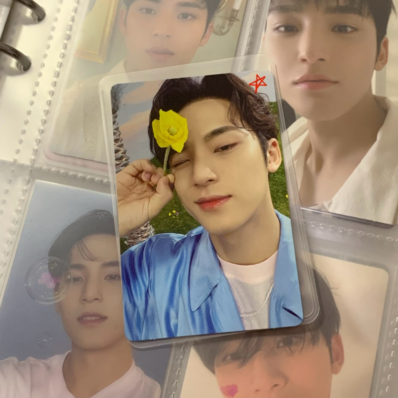 Jual Seventeen Official photocard Mingyu sector 17 kit pc | Shopee Indonesia