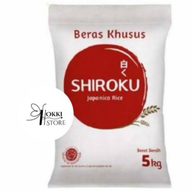 Jual BERAS SHIROKU JAPONICA 5 KG | Shopee Indonesia