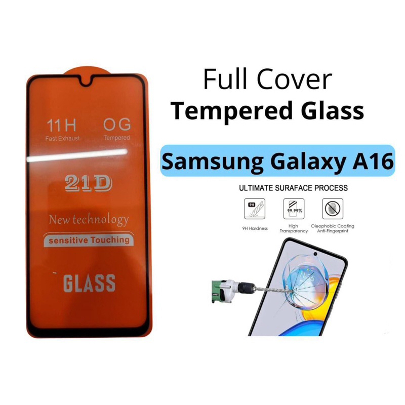 Jual Tempered Glass Full Layar Samsung A16 5G A06 A15 A25 A35 A55 A14 A24 A34 A54 | Shopee Indonesia